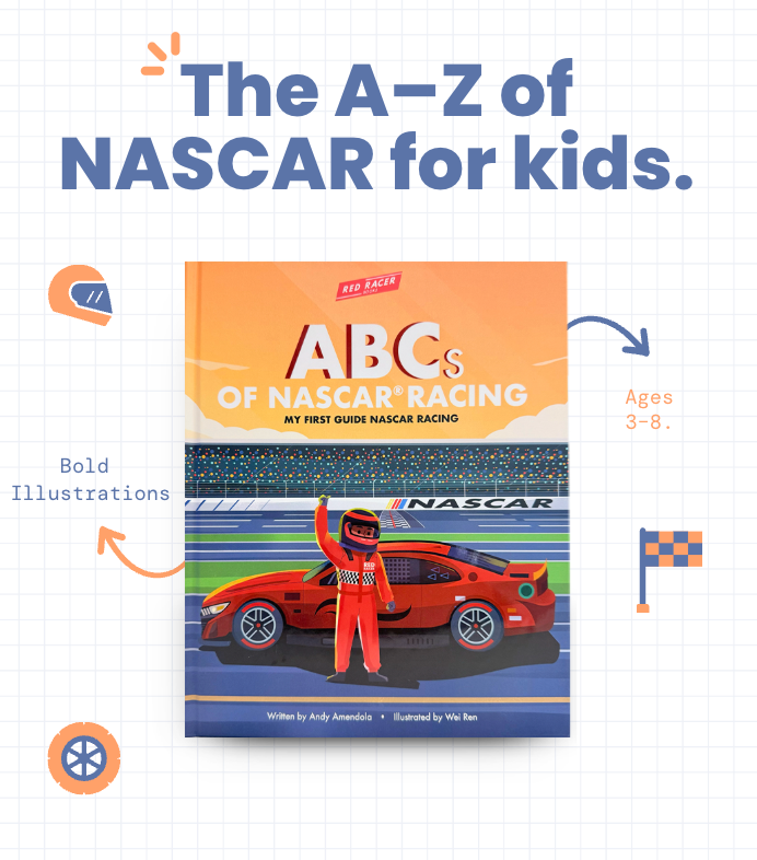 Introducing ABCs of NASCAR Racing: A New Kids Book from Red Racer Book ...