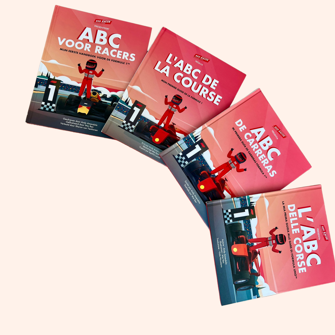 ABCs of F1 Racing in Different Languages – Red Racer Books
