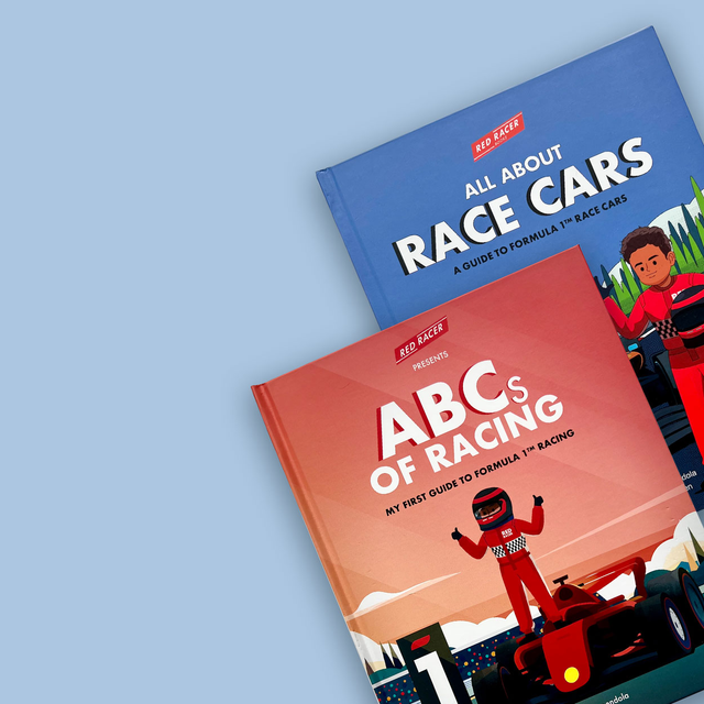 Red Racer Books Best F1 kids books about Formula 1 Racing and cars