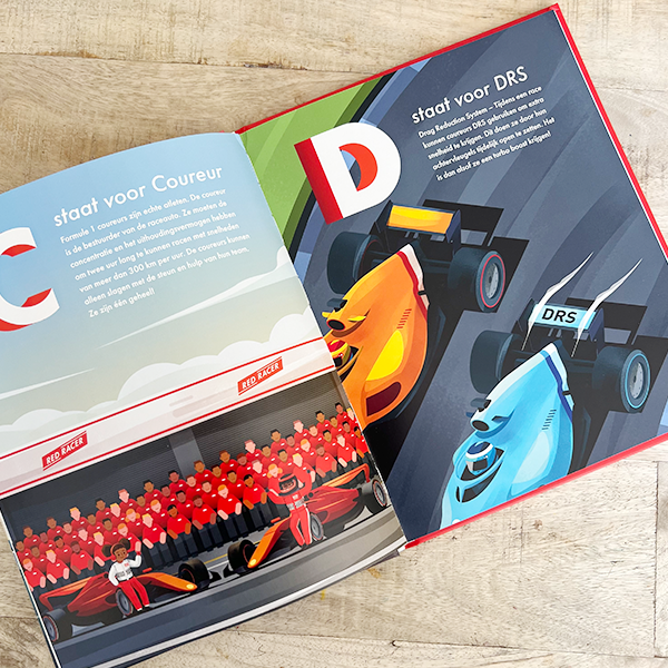 Red Racer Books Best F1 kids books about Formula 1 Racing and cars