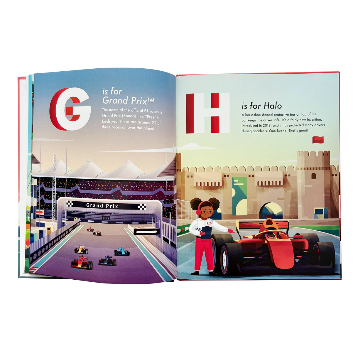 Red Racer Presents ABCs of Racing My First Guide to Formula 1 Racing ...