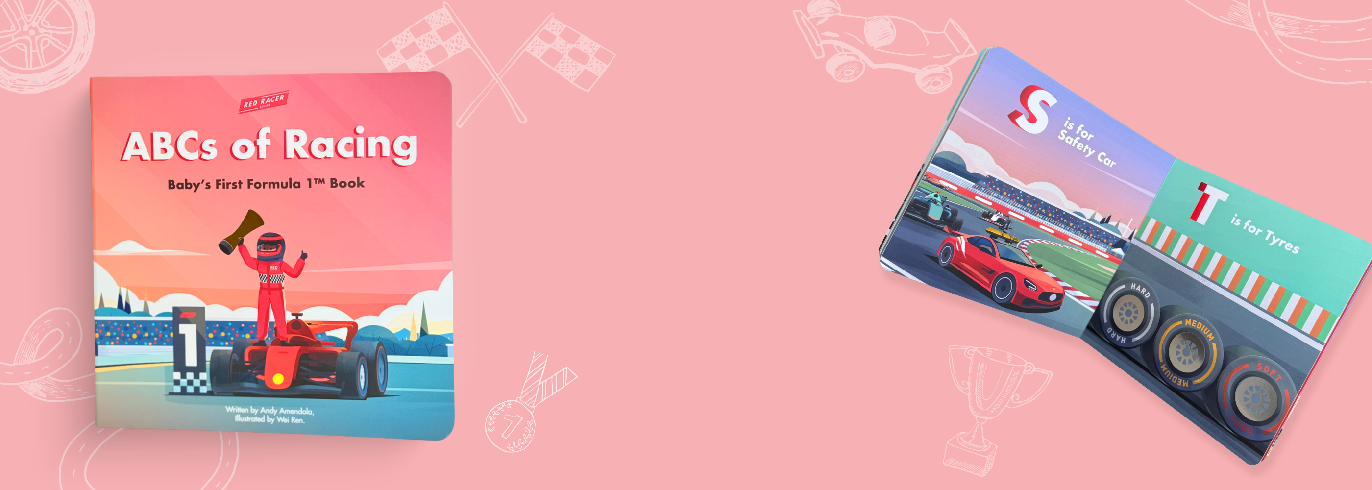 Red Racer Books Best F1 kids books about Formula 1 Racing and cars