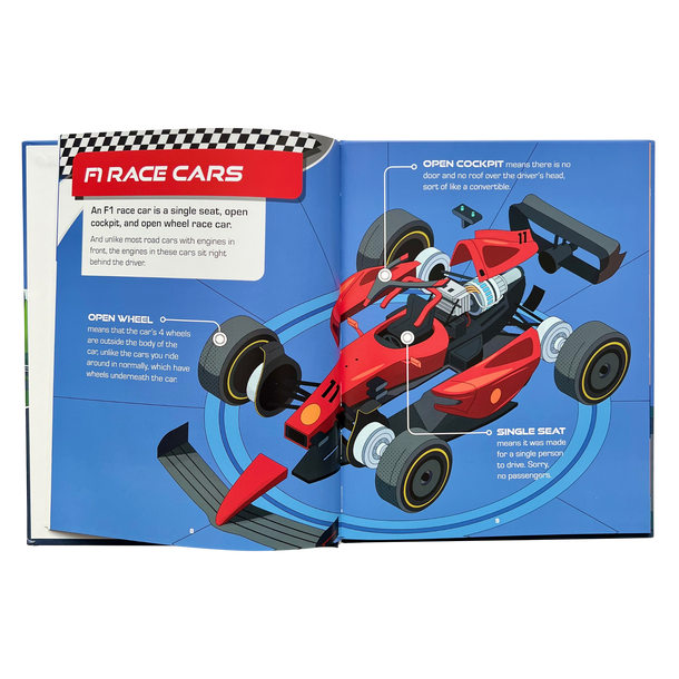 Red Racer Books Best F1 kids books about Formula 1 Racing and cars
