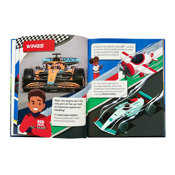 All About Race Cars - A Guide to Formula 1 Race Cars (Hardcover) – Red ...