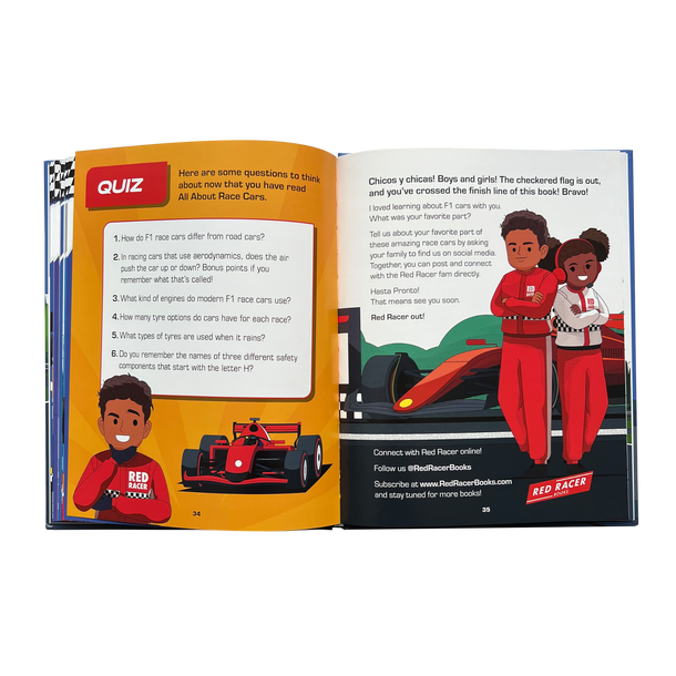 All About Race Cars - A Guide to Formula 1 Race Cars (Hardcover) – Red ...