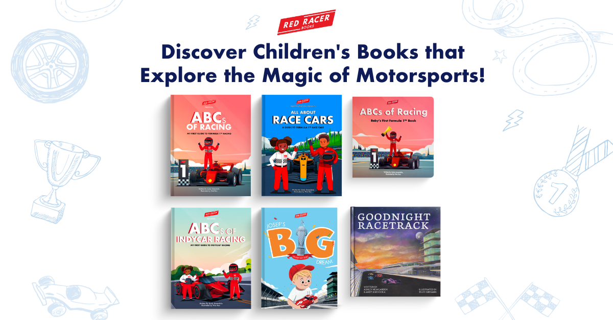Red Racer Books Best F1 kids books about Formula 1 Racing and cars