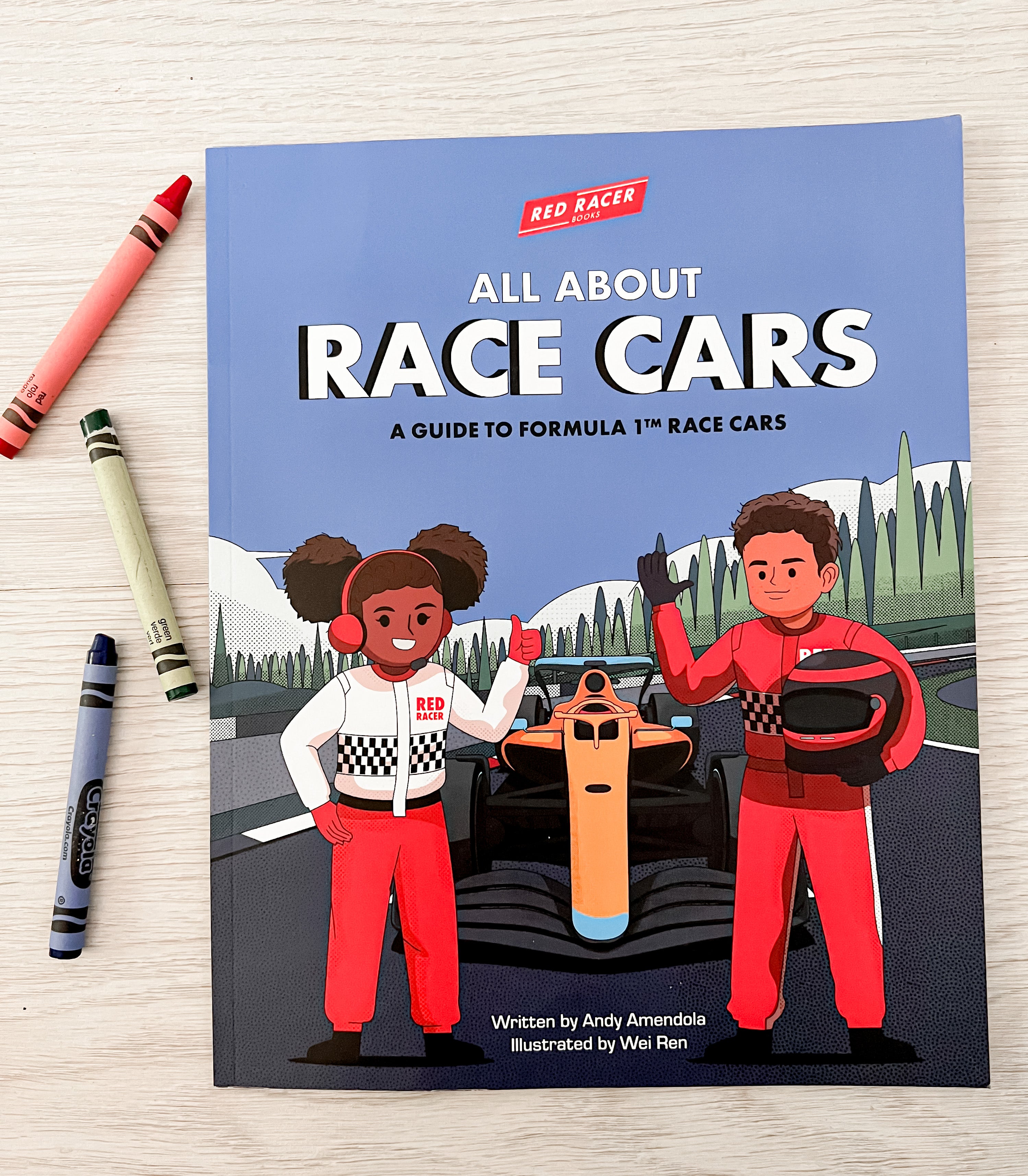 Red Racer Books Best F1 kids books about Formula 1 Racing and cars