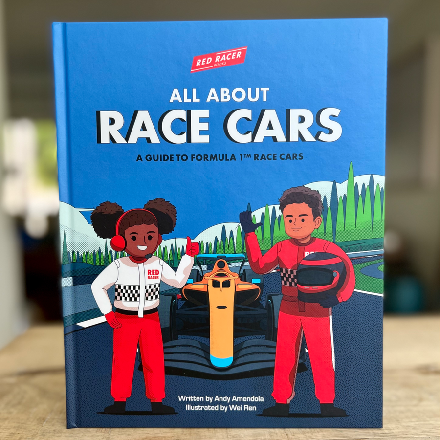 Red Racer Books Best F1 kids books about Formula 1 Racing and cars