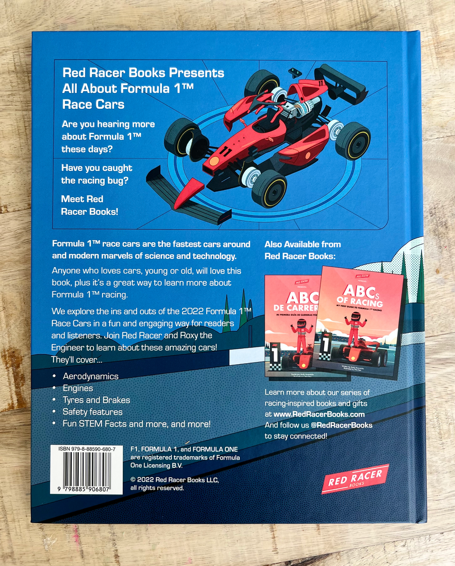 All About Race Cars - A Guide to Formula 1 Race Cars (Hardcover) – Red ...
