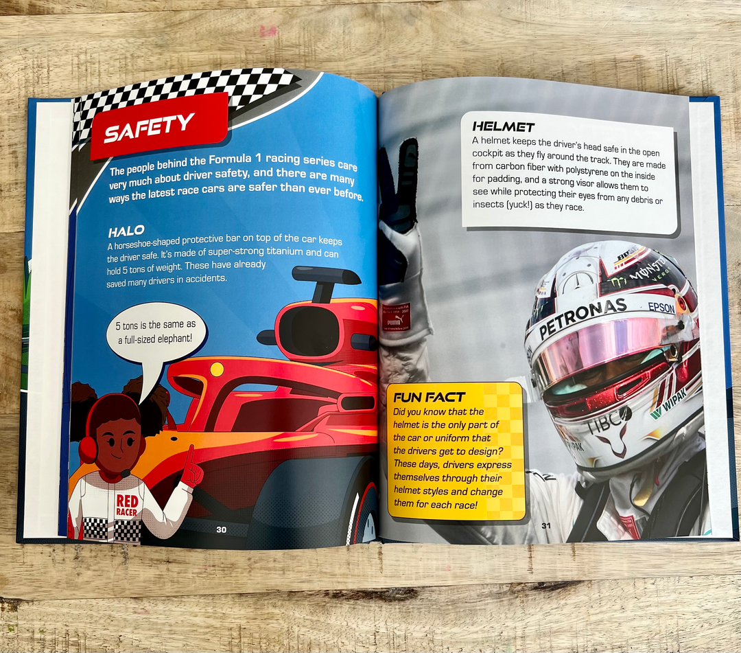 All About Race Cars - A Guide to Formula 1 Race Cars (Hardcover) – Red ...