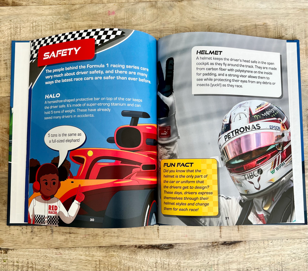 All About Race Cars - A Guide to Formula 1 Race Cars (Hardcover) – Red ...